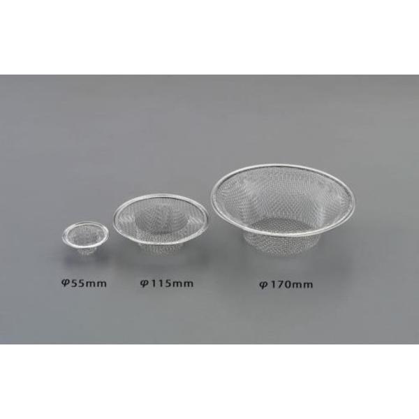 ●<商品詳細参考ページ>外部リンク：https://axel.as-1.co.jp/asone/d/64-7852-27/●材質：ステンレス（SUS304）●ざる径：115mm●目開：0.72mm●メッシュ：28●線径：0.19...