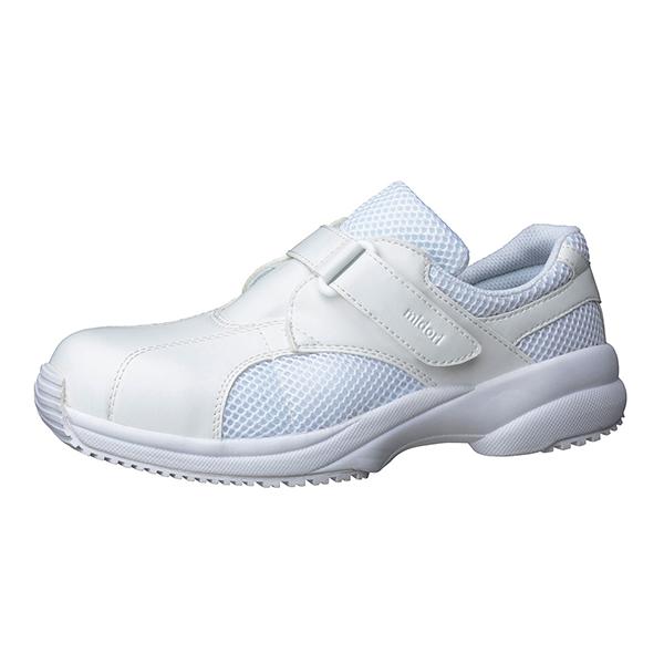 ●<商品詳細参考ページ>外部リンク：https://axel.as-1.co.jp/asone/d/64-8057-59/●事業者向け商品です。●先芯：樹脂●甲被：人工皮革／メッシュ●中敷：EVAカップインソール（抗菌・防臭）●...