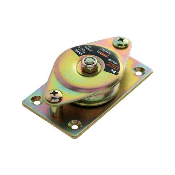 ●<商品詳細参考ページ>外部リンク：https://axel.as-1.co.jp/asone/d/64-8723-40/●基本使用荷重（t）：0.125●車径（mm）：50●最大使用ロープ径（mm）：8●車数：1●寸法（mm）...