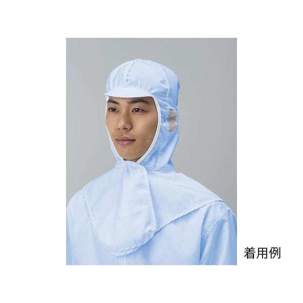 ●<商品詳細参考ページ>外部リンク：https://axel.as-1.co.jp/asone/d/64-8905-27/●使用環境 目安）：クラス1000●色：青●材質：ポリエステル100％ 導電糸入り）●後頭部アジャスター調...