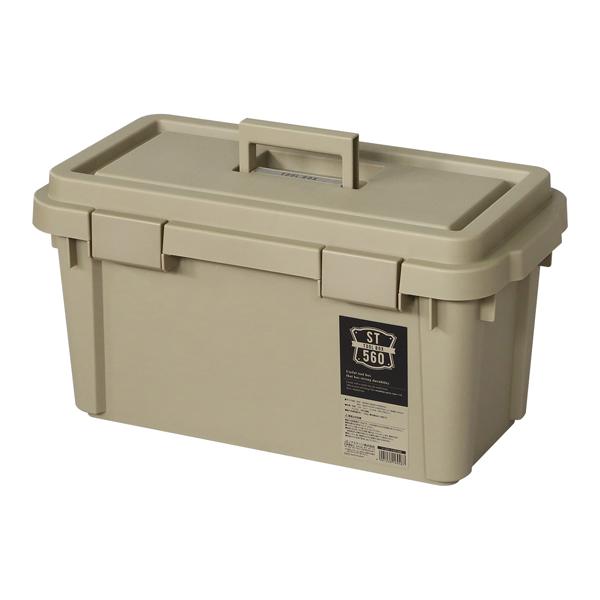 ●<商品詳細参考ページ>外部リンク：https://axel.as-1.co.jp/asone/d/65-0258-57/●事業者向け商品です。●材質●▼本体・フタ・トレーハンドル：ポリプロピレン●▼バックル：ABS樹脂●色：サ...