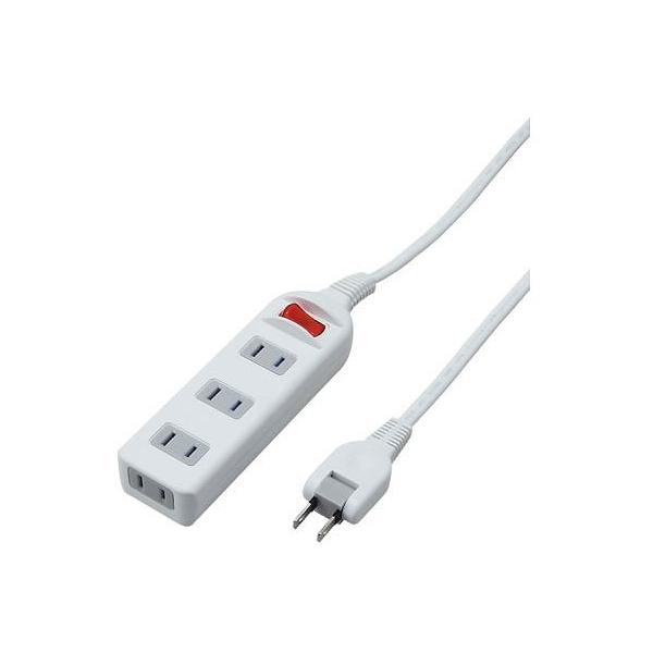 ●<商品詳細参考ページ>外部リンク：https://axel.as-1.co.jp/asone/d/65-0531-70/●事業者向け商品です。●カラー：白●個口数：4●コード長（m）：3●定格入力：125V 15A 合計150...