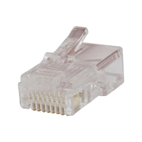 ●<商品詳細参考ページ>外部リンク：https://axel.as-1.co.jp/asone/d/65-2054-12/●事業者向け商品です。●種類：CAT5e●色：透明●適合ケーブル：AWG24〜26単線・より線●タイプ：貫...