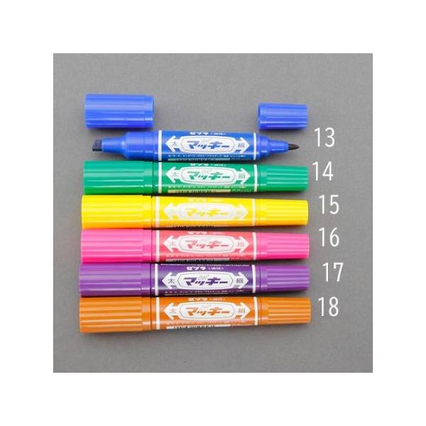 ●<商品詳細参考ページ>外部リンク：https://axel.as-1.co.jp/asone/d/65-2207-47/●事業者向け商品です。●太/細両用●線幅：細／1.5〜2.0mm 太／6.0mm●インク色：紫●入数：10本