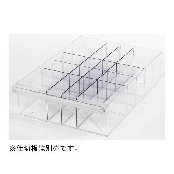 ●<商品詳細参考ページ>外部リンク：https://axel.as-1.co.jp/asone/d/65-3723-34/●事業者向け商品です。●材質：再生ポリスチレン●色：クリア●内寸：W224×D311×H79（mm）