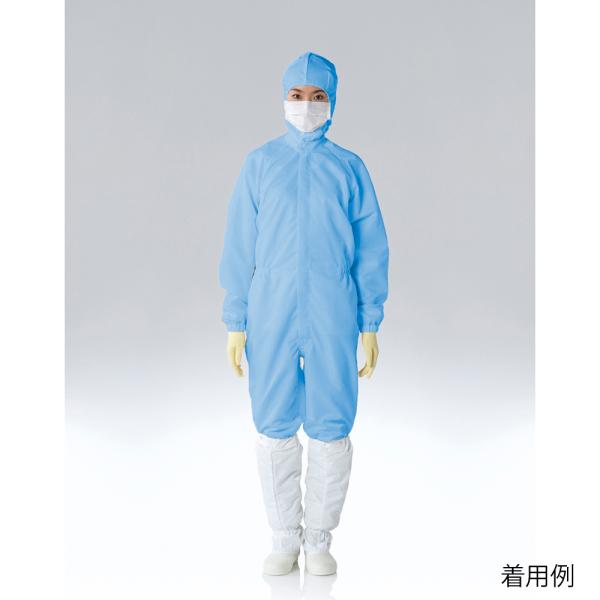 ●<商品詳細参考ページ>外部リンク：https://axel.as-1.co.jp/asone/d/65-3865-44/●事業者向け商品です。●使用環境（目安）：クラス100〜1000●色：青●材質：ポリエステル100％（導電...