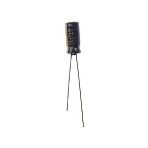 ●<商品詳細参考ページ>外部リンク：https://axel.as-1.co.jp/asone/d/65-7159-94/●事業者向け商品です。●静電容量：47μF●電圧：16V dc●実装タイプ：スルーホール●テクノロジー：電...