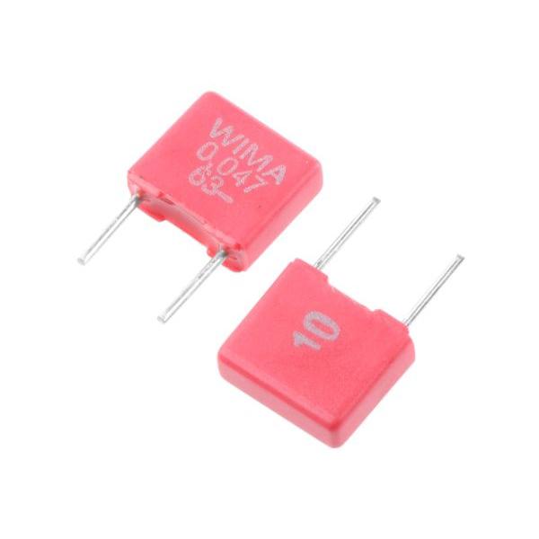 ●<商品詳細参考ページ>外部リンク：https://axel.as-1.co.jp/asone/d/65-7179-84/●事業者向け商品です。●静電容量：47nF●電圧：40 V ac, 63 V dc●実装タイプ：スルーホー...