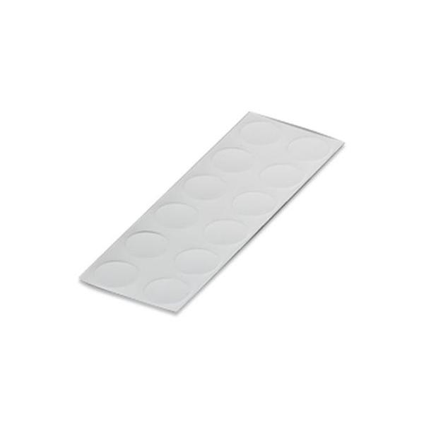 ●<商品詳細参考ページ>外部リンク：https://axel.as-1.co.jp/asone/d/65-9326-48/●事業者向け商品です。●色：ホワイト●材質：ABS樹脂、アクリル系粘着剤●サイズ：φ14mm●入数：12枚...