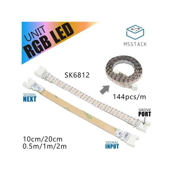 ●<商品詳細参考ページ>外部リンク：https://axel.as-1.co.jp/asone/d/67-0357-63/●事業者向け商品です。●RGB LEDテープ 10cm ×1●【資料】●ドキュメント●M5Stack Ar...