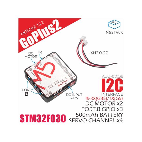 ●<商品詳細参考ページ>外部リンク：https://axel.as-1.co.jp/asone/d/67-0383-71/●事業者向け商品です。●制御デバイス：STM32F030C8T6●外部インターフェース：DCモーター ×2...