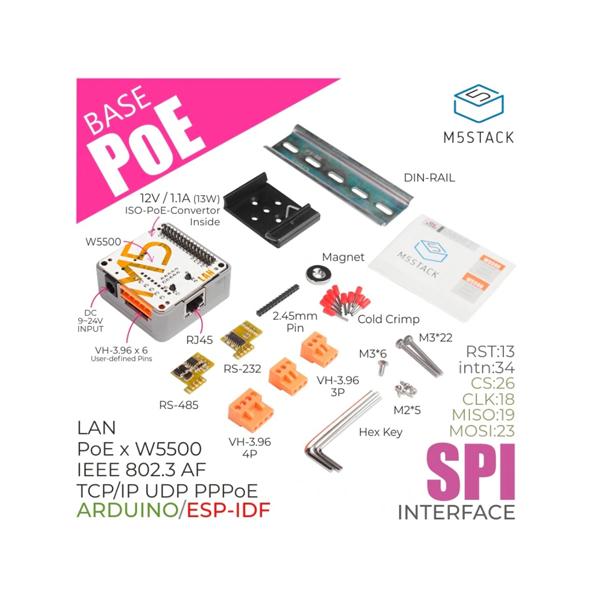 ●<商品詳細参考ページ>外部リンク：https://axel.as-1.co.jp/asone/d/67-0432-61/●事業者向け商品です。●イーサネットチップ：W5500●対応プロトコル：TCP、UDP、ICMP、IPv4...