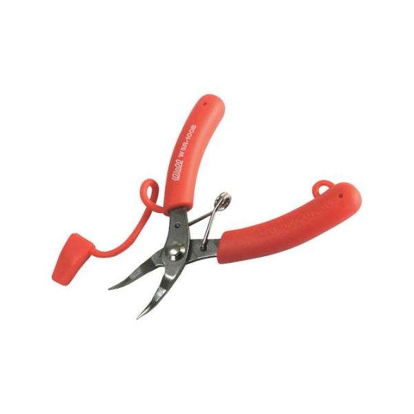 ●<商品詳細参考ページ>外部リンク：https://axel.as-1.co.jp/asone/d/67-2233-72/●事業者向け商品です。●全長（mm）：100●A（mm）：30●タイプ：先曲●グリップカラー：レッド●切断...