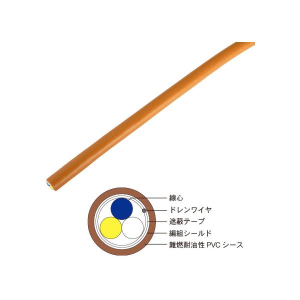 ●<商品詳細参考ページ>外部リンク：https://axel.as-1.co.jp/asone/d/67-4803-09/●事業者向け商品です。●ケーブル長：30m●用途：固定用●電線サイズ（AWG）：20／3C●シールド：編組...