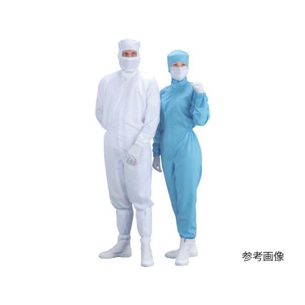 ●<商品詳細参考ページ>外部リンク：https://axel.as-1.co.jp/asone/d/67-5556-80/●事業者向け商品です。●サイズ：LL●色：ホワイト●クラス100〜1000に対応したセンターファスナータイ...