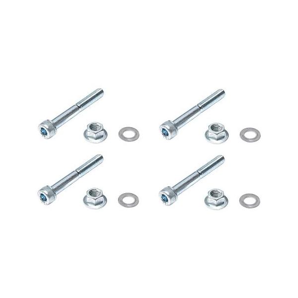 ●<商品詳細参考ページ>外部リンク：https://axel.as-1.co.jp/asone/d/67-8748-09/●事業者向け商品です。●六角穴付きボルトM8×L60×4本、座金付六角ナットM8×4個、平ワッシャ呼び8×...