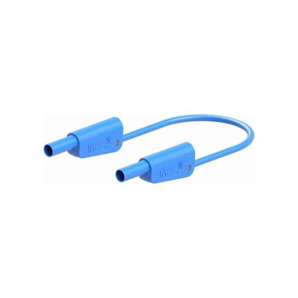 ●<商品詳細参考ページ>外部リンク：https://axel.as-1.co.jp/asone/d/68-1838-24/●事業者向け商品です。●全長：250mm●色：青●プラグ径：φ4mm●定格電圧：1,000V（CATIII...