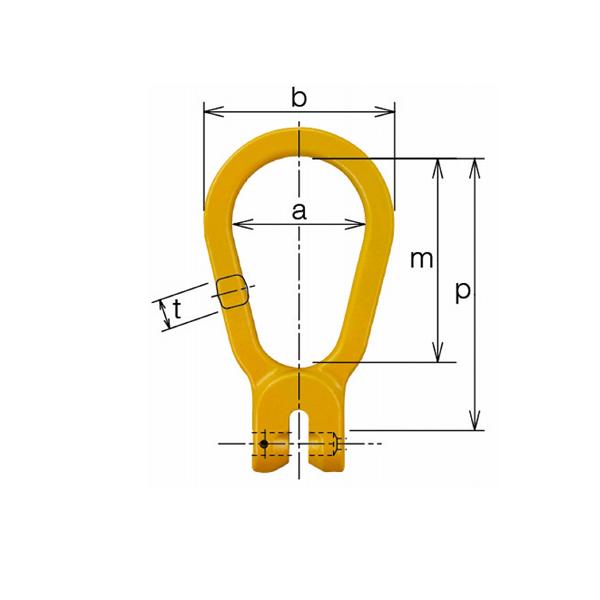 ●<商品詳細参考ページ>外部リンク：https://axel.as-1.co.jp/asone/d/69-5541-96/●事業者向け商品です。●タイプ：ピンタイプ●品名：ツリカナグ●使用荷重（t）：1.5●チェーン線径（mm）...