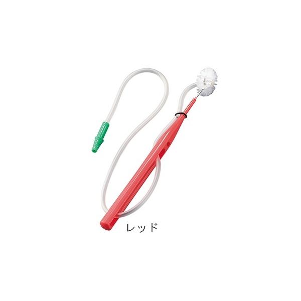 ●<商品詳細参考ページ>外部リンク：https://axel.as-1.co.jp/asone/d/7-2682-01/●型番：05040007●色：レッド●材質：ワイヤー／ステンレス（SUS304）、毛材／ナイロン、柄部／ポリ...