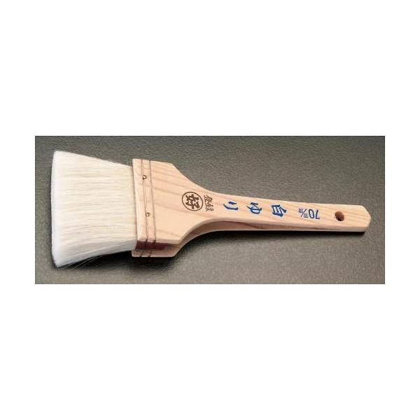 ●<商品詳細参考ページ>外部リンク：https://axel.as-1.co.jp/asone/d/78-0010-04/●用途：水性塗料用●毛色：白毛●材質：羊毛と豚毛混合、柄：木●全長：260mm●毛幅：90mm●毛丈：60...