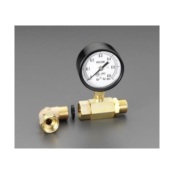 ●<商品詳細参考ページ>外部リンク：https://axel.as-1.co.jp/asone/d/78-0018-53/●計測範囲：0〜0.6MPa●ねじ径：G1/2●付属品：エルボ、パッキン●事業者向け商品です。/【ポイント利用】