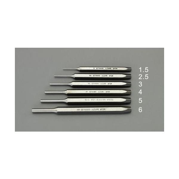 ●<商品詳細参考ページ>外部リンク：https://axel.as-1.co.jp/asone/d/78-0267-55/●材質：S2合金●先端径：2.4mm●全長：113mm●ロックウェル硬さ：53〜57●事業者向け商品です。