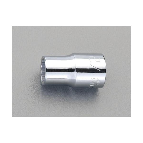 ●<商品詳細参考ページ>外部リンク：https://axel.as-1.co.jp/asone/d/78-0402-08/●差込角：1/2”●対辺(mm)：18●外径：25.4mm●全長：38.1mm●材質：スチール(クロムメッ...