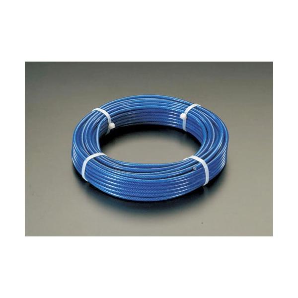 ●<商品詳細参考ページ>外部リンク：https://axel.as-1.co.jp/asone/d/78-0417-79/●材質：スチール●カラー：青透明●ワイヤー構成：6×7G/0●長さ：100m●線径：2mm●被覆外径：4m...