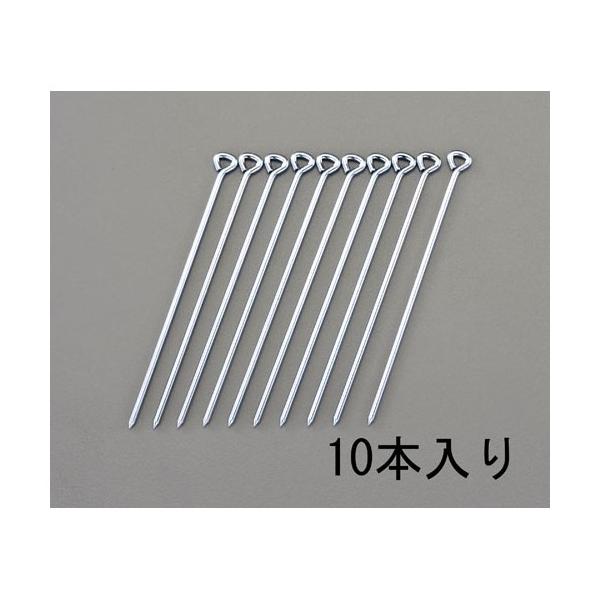 ●<商品詳細参考ページ>外部リンク：https://axel.as-1.co.jp/asone/d/78-0421-39/●全長：215mm●内径：9.5×10mm●線径：直径5mm●材質：鉄(ユニクロメッキ)●入数：10本●コ...