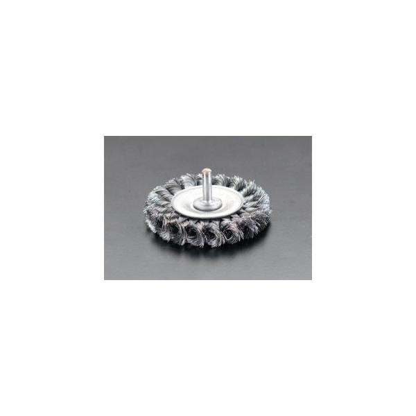 ●<商品詳細参考ページ>外部リンク：https://axel.as-1.co.jp/asone/d/78-0633-66/●ブラシ材質：スチール●最高回転数：25000rpm●外径：75mm●線径：0.3mm●軸径：1/4"（6...