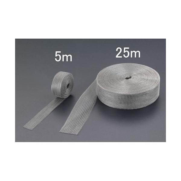 ●<商品詳細参考ページ>外部リンク：https://axel.as-1.co.jp/asone/d/78-0831-08/●幅：35mm●長さ：5m●材質：錫メッキ軟銅線●銅線直径：0.12mm●メリアス袋状に編み上げた後でテー...