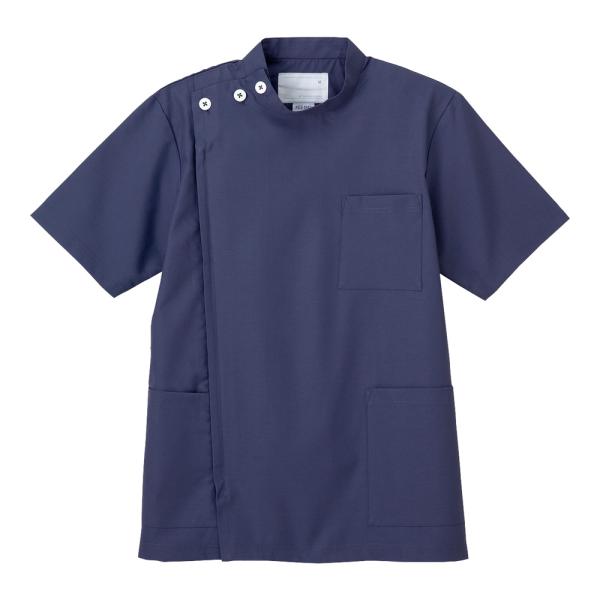 ●<商品詳細参考ページ>外部リンク：https://axel.as-1.co.jp/asone/d/9-1477-03/●事業者向け商品です。●色：ネイビー●サイズ：LL●素材：ポリエステル85％、綿15％●制菌加工●ノンプレス...