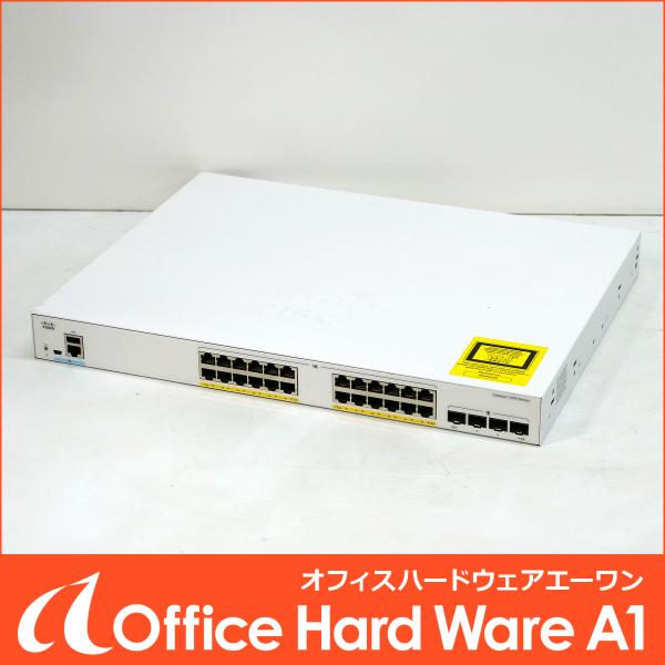 ●Cisco Catalyst 1000 シリーズ (C1000-24FP-4G-L)、中古品、設定初期化済み●中古品・動作確認済み（商品到着後7日間の初期動作保証付き）●Yahooオークション併売商品