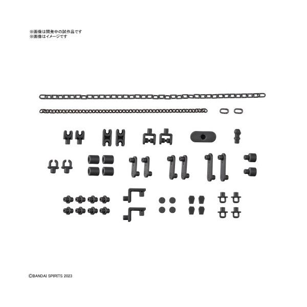 BANDAI SPIRITS公式のマテリアルパーツの新ブランド「カスタイズマテリアル」！カスタマイズ入門者でも手軽にディテールアップが出来る、1/144スケールモデルに最適なカスタイズマテリアルシリーズに「チェーンパーツ/マルチジョイント」...