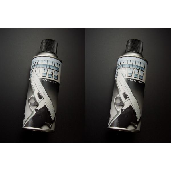 実銃ステンレスの色！実銃メーカーが販売するステンレスモデルは、この色が一般的。即乾！強靭！はげないステンシルバー。指触乾燥10秒、24時間で乾燥。強度は6H。近代ウエポンに良く似合うチタンシルバーカラー。ABS・ヘビィウエイト・アルミ・など...