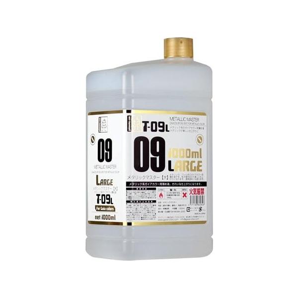 1000ml入りの大サイズボトルです。メタリックカラー用のガイアカラー用薄め液です。メタリックカラー、パールカラーの粒子を均一にムラなく薄めることで、今まで以上に金属感をきれいに表現することができます。通常の薄め液の成分とは違って、メタリッ...