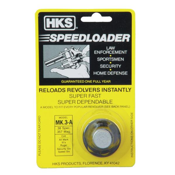 ※輸入品のため、流通時（輸入業者→問屋→当店）に紙製台紙のしわ、傷が発生いたします。メーカー名：エイチケーエス商品名称：スピードローダー生産国名：アメリカMK3-A：King CobraUPC:088652001118