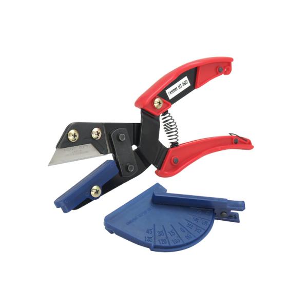 ■製品サイズ:約240mm（長さ） × 100mm（高さ）■製品材質:　本体:工具鋼　ハンドル:ABS　刃先ベース/角度切りガイド:ナイロン　刃:炭素合金鋼■付属品:角度切りガイド / 交換用替刃2枚■製品コード：HT-480●上から押し切...
