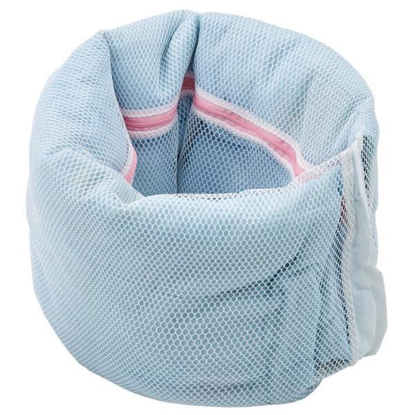 ドーナツ型洗濯ネット トップラボ送料無料！（ゆうパケット）配送方法指定・配送日時指定は承れません。ポスト投函でのお届けとなります。洗濯ネット ドーナツ型 筒形 衣類 タオル 型崩れ防止 ネットスラックス ズボン ロングスカート 軽寝具トップ...