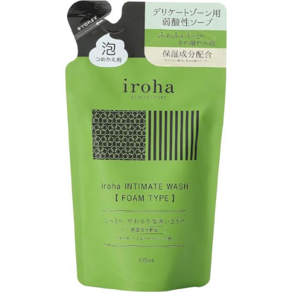 TENGA テンガ iroha イロハ INTIMATE WASH FORMTYPE 詰め替え用 135mlTENGA テンガ 典雅 iroha イロハ いろは インティメート エチケット ボディケア デリケートゾーン VIO 股 ケア ウ...