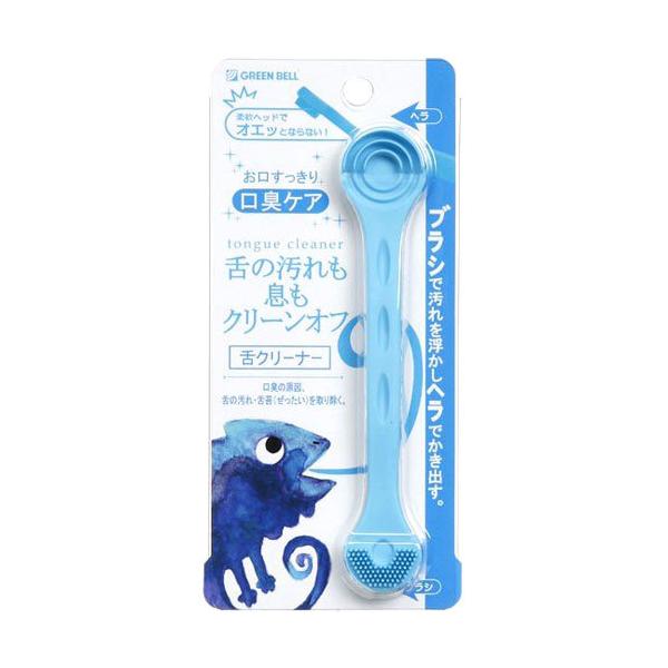舌クリーナー ミント G-2184 グリーンベル 口臭 デンタルケア