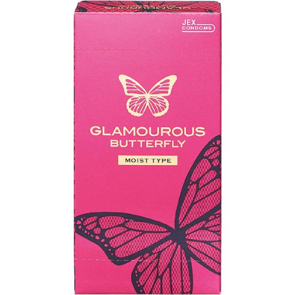 コンドーム グラマラスバタフライ モイスト 500 6個入 ポスト投函
