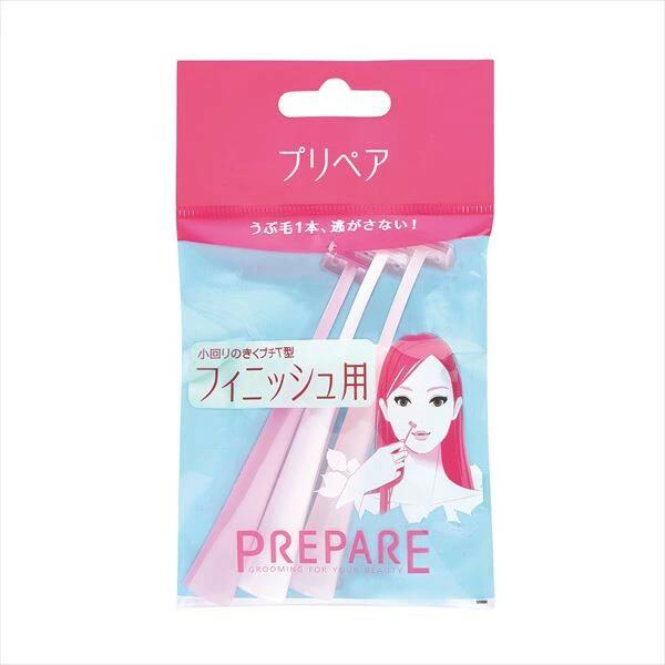★うぶ毛一本、逃さない！・眉のカーブや口元などのお手入れに。・細かいところを整えやすい、小回りのきくプチＴ型のコンパクトヘッド。・お肌にやさしいセーフティーガード付きです。■ファイントゥデイ プリペア フィニッシュ用 プチT 3本入り カミ...