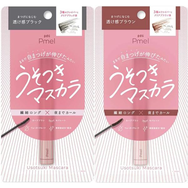 ★美容系クリエイターありちゃんプロデュースにより商品開発 ●ナチュラルだけど目ヂカラUP！ブラック・ブラウン・クリアのファイバー3種を配合で印象的なロングまつげに。また、さりげなく色づくクリアブラック・クリアブラウン液で、抜け感のある仕上が...