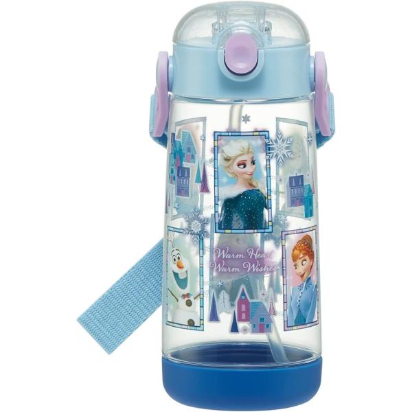 【送料について】送料別（宅配便）。「ゆうパック」、「エコ配」のいずれかとなります。★配送会社及び配送日時の指定は承れません。・女の子に大人気のかわいい「アナと雪の女王」の軽量でコンパクトなストロー式ボトル。・ストロー飲み用で、ストローの飲み...