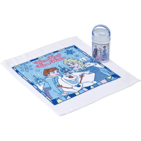 【送料について】送料別（宅配便）。「ゆうパック」、「エコ配」のいずれかとなります。★配送会社及び配送日時の指定は承れません。・女の子に大人気のかわいい「アナと雪の女王」のケース付きおしぼり。・ケースのフタにはハンドル付きで、フタが開けやすい...