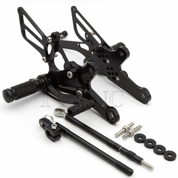 商品名： アジャスタブルバックステップメーカー： FXCNC適合：CBR150 CBR150R CBR125 2004-2010材質： 6061アルミニウムネジロックを使用して脱落防止対策をする事をお勧め致します。発送：メーカー直送※ブラッ...