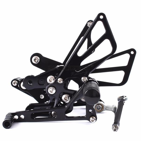 商品名： アジャスタブルバックステップメーカー： FXCNC適合：GSX-R1000 2007-2008材質： 6061アルミニウムネジロックを使用して脱落防止対策をする事をお勧め致します。発送：メーカー直送※ブラック以外のカラーをご希望の...