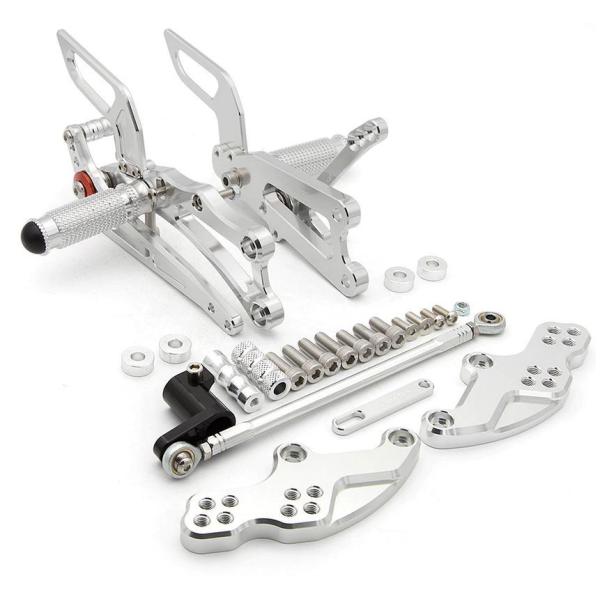 商品名： アジャスタブルバックステップメーカー： FXCNC適合：RS50 1999-2006RS4 50 2011-2018RS4 125  2011-2016※RS50に装着する場合は純正のシフトアームを使用して下さい。4枚目の画像はカ...
