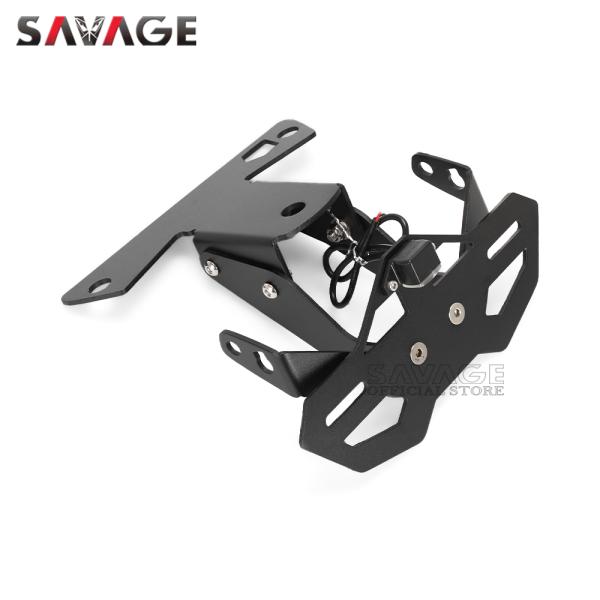 商品名： フェンダーレスキットメーカー： SAVAGE適合： S1000RR 2009-2018S1000R 2014-2020HP4 2012-2018材質： アルミニウムその他：純正ウインカー使用可能、ナンバー灯の配線にギボシ、カプラー...